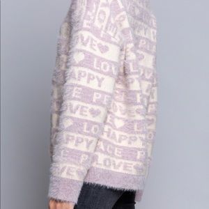 POL | Sweaters | Pol Happy Love Mohair Sweater | Poshmark